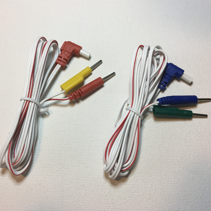 Push Pin Lead Wires – 2.35mm Shielded Jack, 2mm Pins – MEND Technology